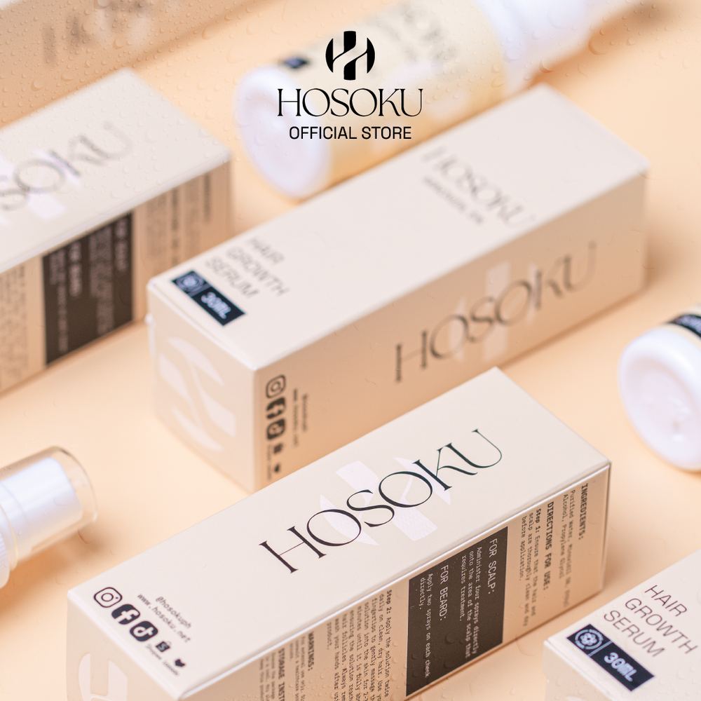 HOSOKU MINOXIDIL 5% [Alcohol-Based] – Rapid Absorption Hair Growth Ser